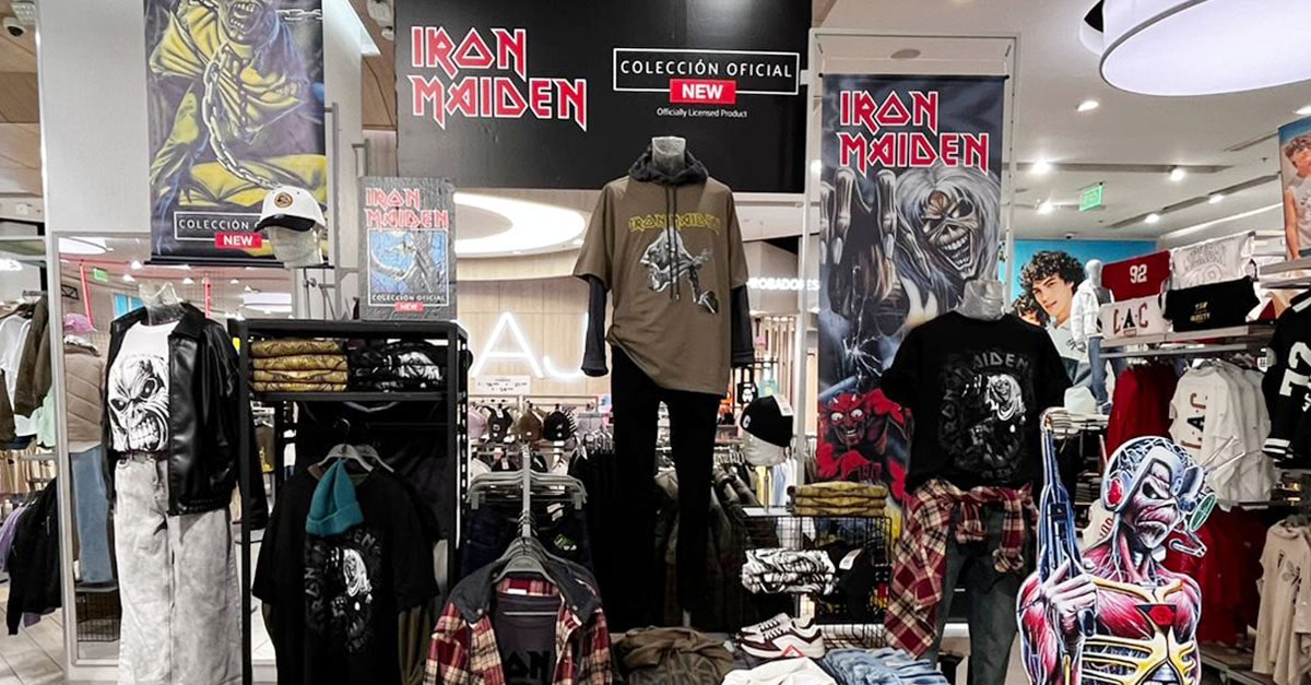 Iron Maiden x KOAJ Moda Rock- Perspectivas - KOPA licensing and Branding